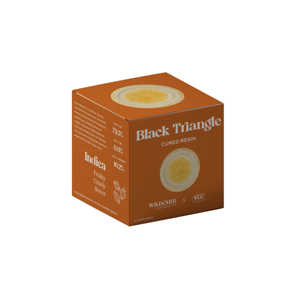 Black Triangle Cured Resin - Wildcard Extracts